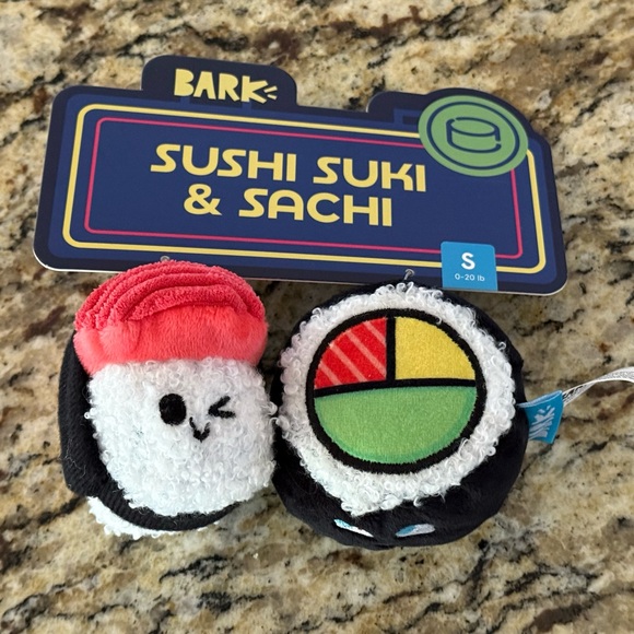 Bark | Dog | Bark Box Sushi Suki Sachi Dog Toy Small Japanese Toy Tokyo ...